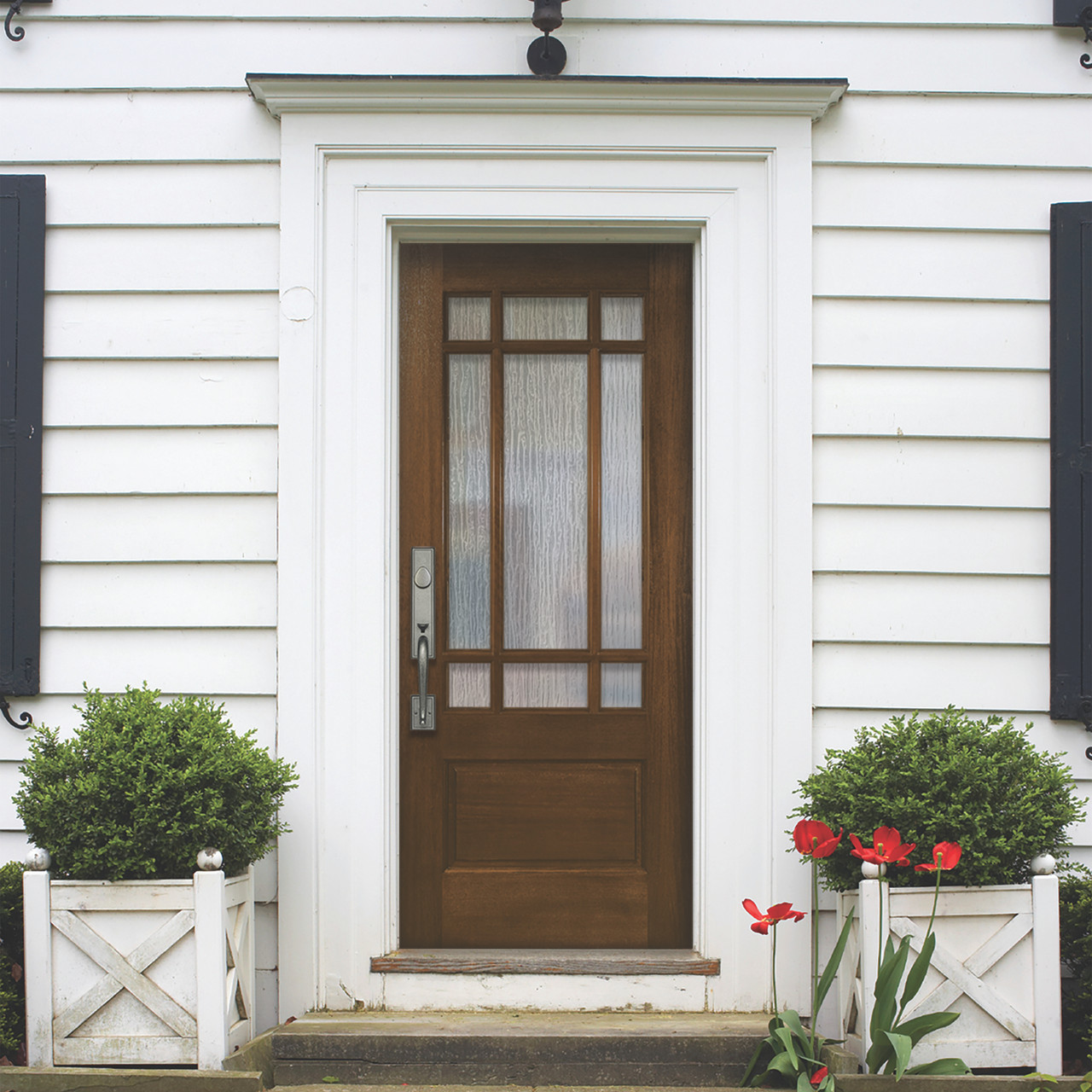 Marginal 9 Lite SDL Mahogany Door