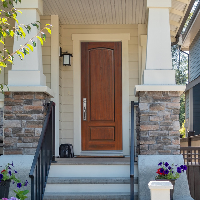Craftsman Tall Lite 3080 Marginal 6 Lite SDL Mahogany Dutch Door ...
