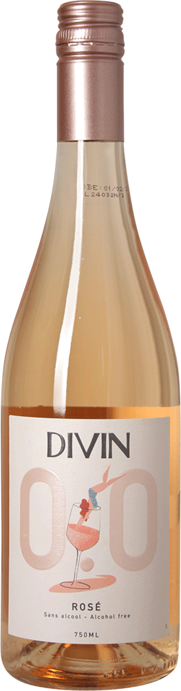 DIVIN Alcohol Free Rose 750ml