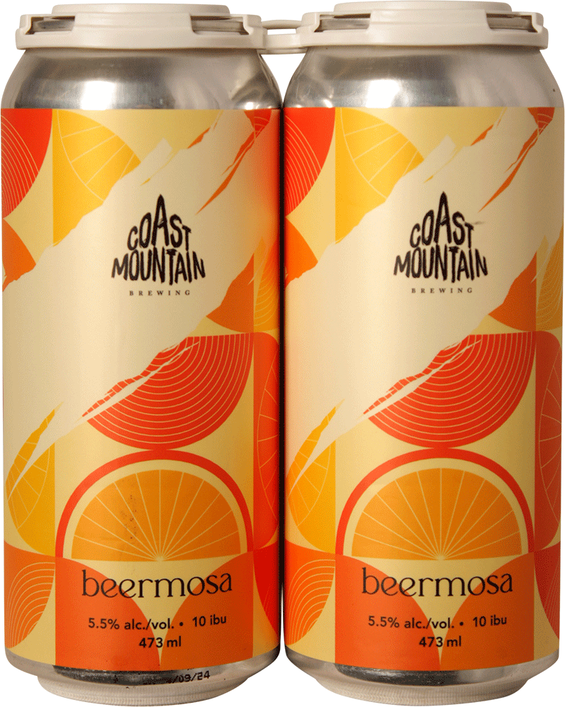 Coast Mountain Beermosa 4 Pack 473ml