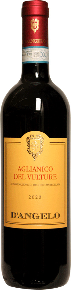 D'Angelo 2020 Aglianico del Vulture 750ml