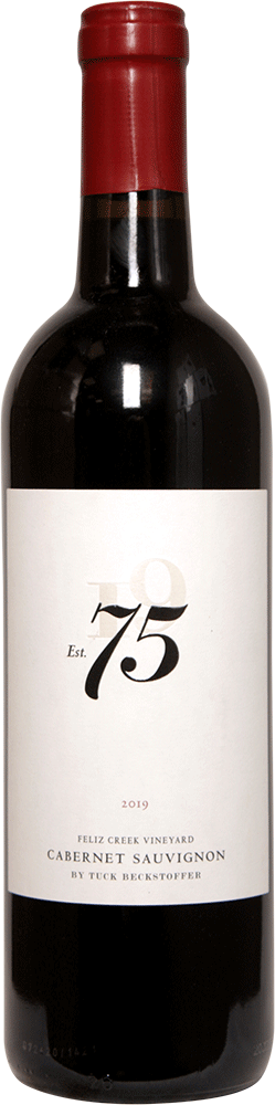 75 Wine Co. 2019 Feliz Creek Vineyard Cabernet Sauvignon 750ml