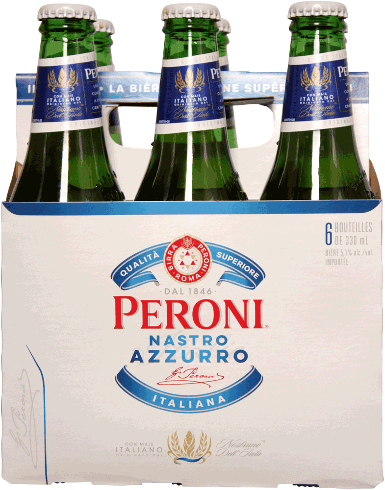 Peroni Nastro Azzurro 6 Pack 330ml