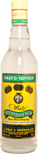 Wray & Nephew Overproof White Rum 750ml