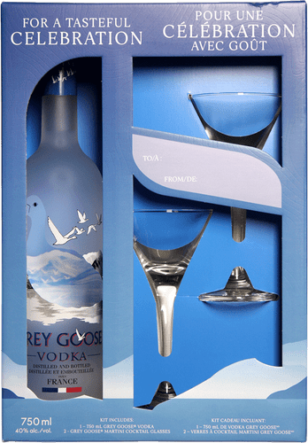 Grey Goose Martini Gift Pack 750ml