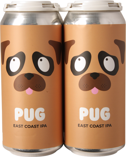 Superflux Pug East Coast IPA 4 Pack 473ml