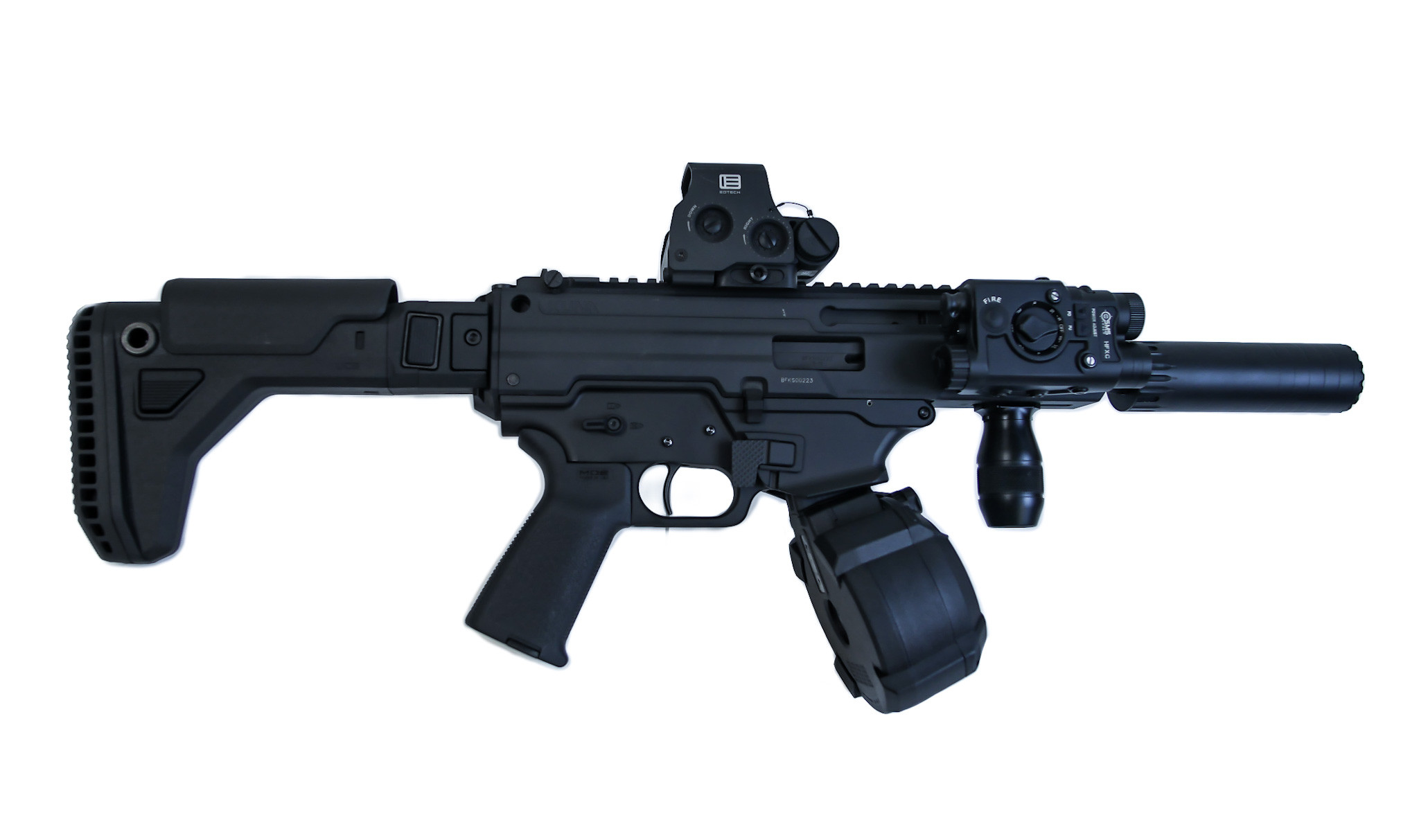 Billet Aluminum KUNA Lower - Scorpion Mag Push Button Release and AR-15 ...