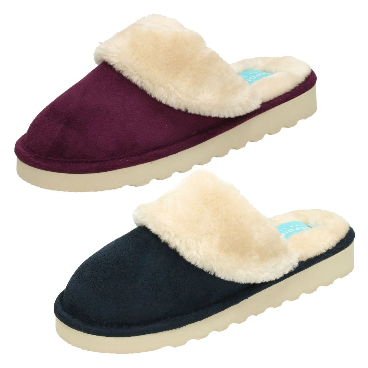 Ladies Response Open Back Slippers Lilly W17-661