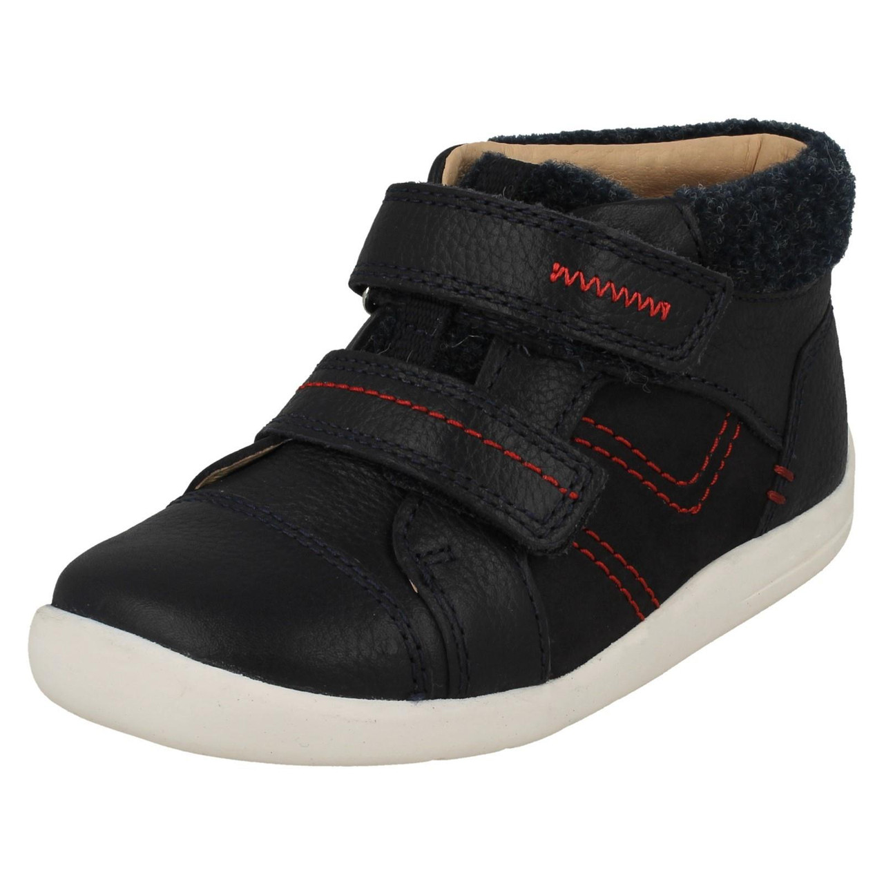 Boys Startrite Hook Loop Fastening First Ankle Boots Adventure