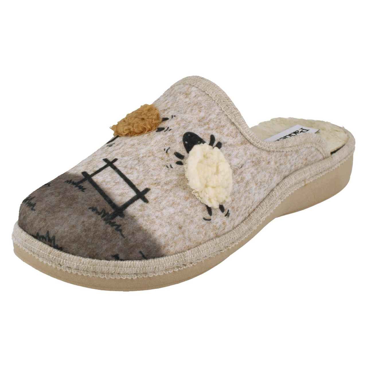 Ladies Padders Mule Slippers S- hawna