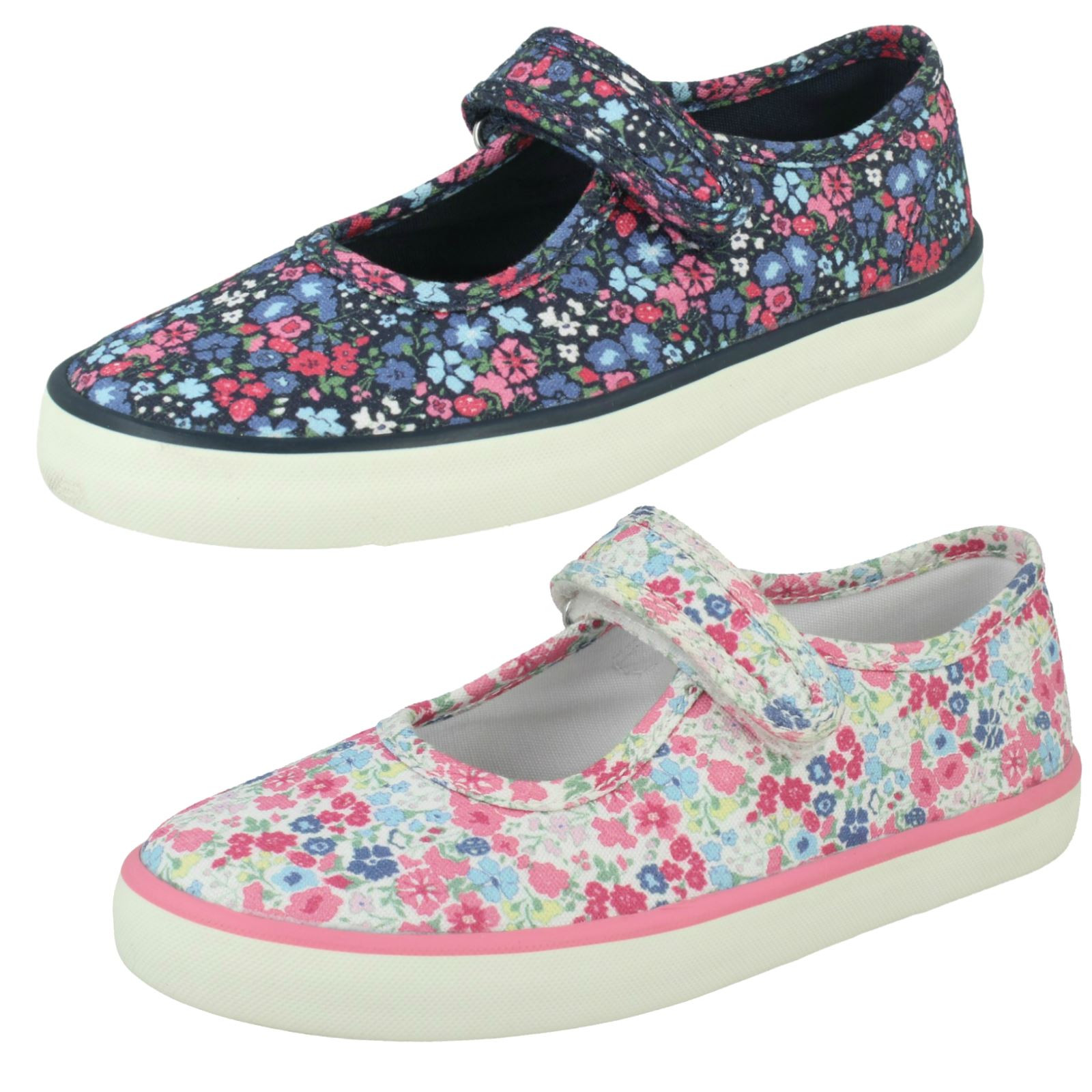 Girls Startrite Casual T-Bar Shoes Pixie