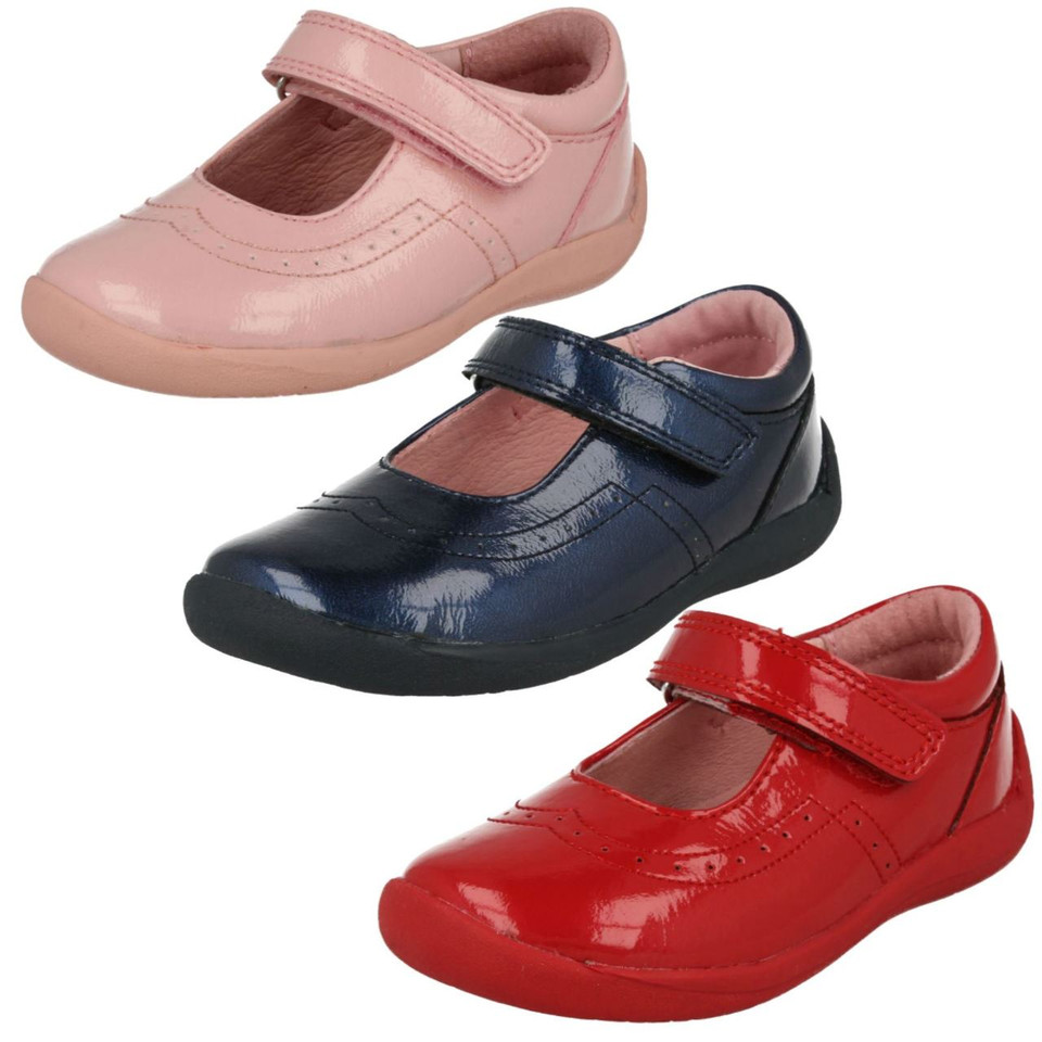 Girls Startrite Casual T-Bar Shoes Pixie