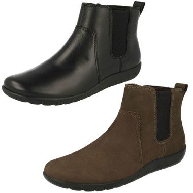 Ladies Clarks Casual Ankle Boots Medora Grace