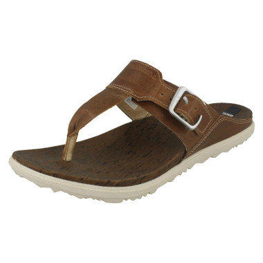 Ladies Merrell Toe Post Sandals Around Town Post J03746