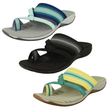 Ladies Merrell Toe Loop Sandals Zinnia