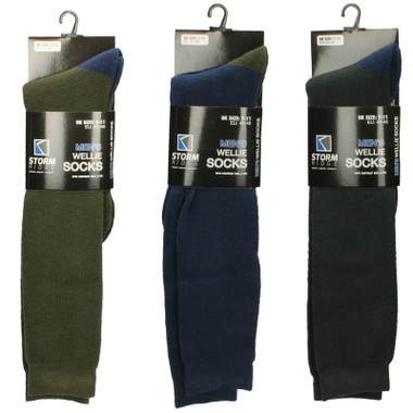 Mens Storm Ridge Long Wellington Socks SK089