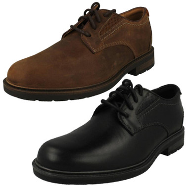 Mens Clarks Lace Up Shoes - Un Shire Low