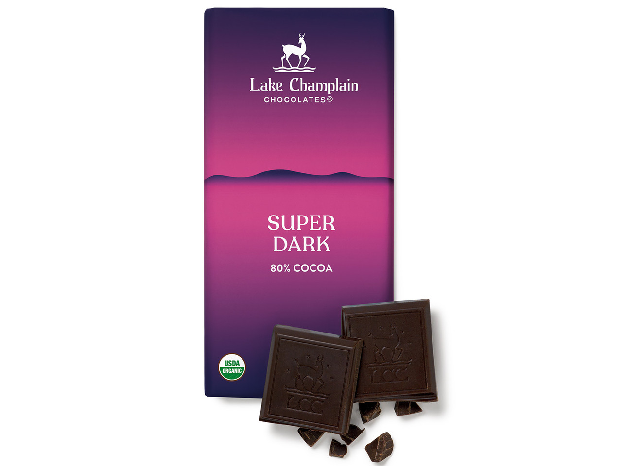 80% Cocoa Dark Chocolate Bar: Super Dark Chocolate