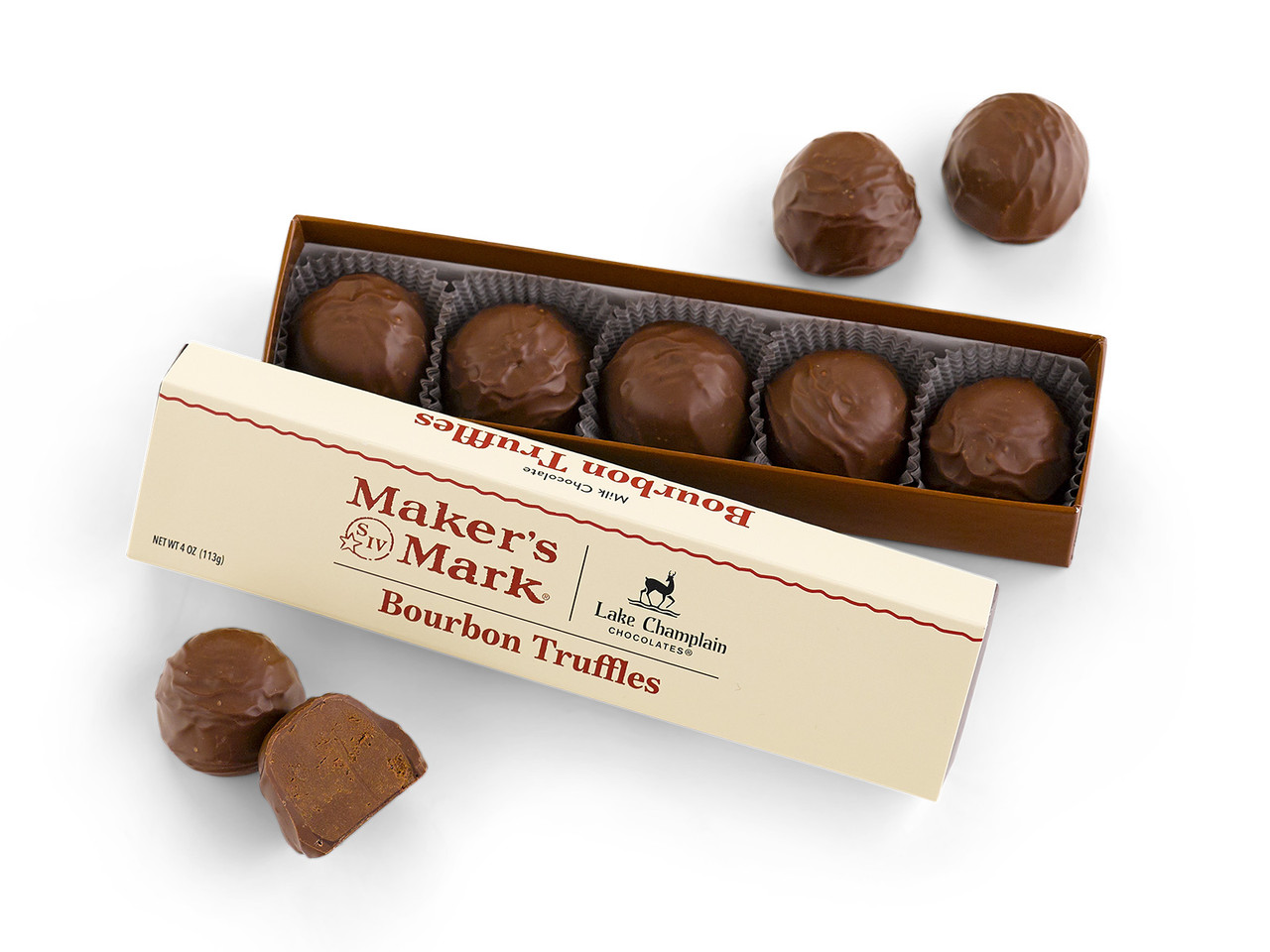 Milk Chocolate Bourbon Truffles | Lake Champlain Chocolates