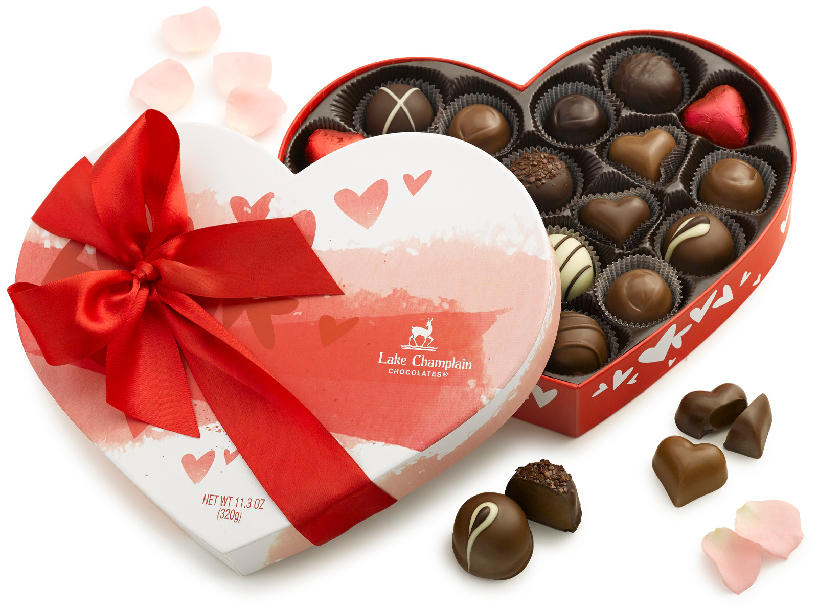 Heart Shaped Box of Chocolates: Grand Valentines Chocolate Heart Box