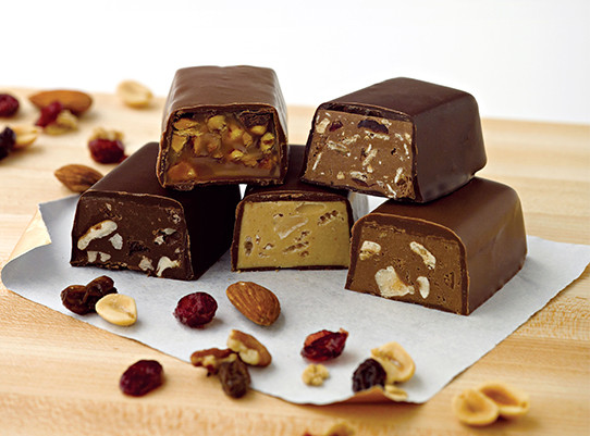 Peanut Five Star Bar: Gourmet Milk Chocolate Bars