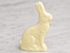 White Chocolate Easter Bunny: Small White Chocolate Bunnies