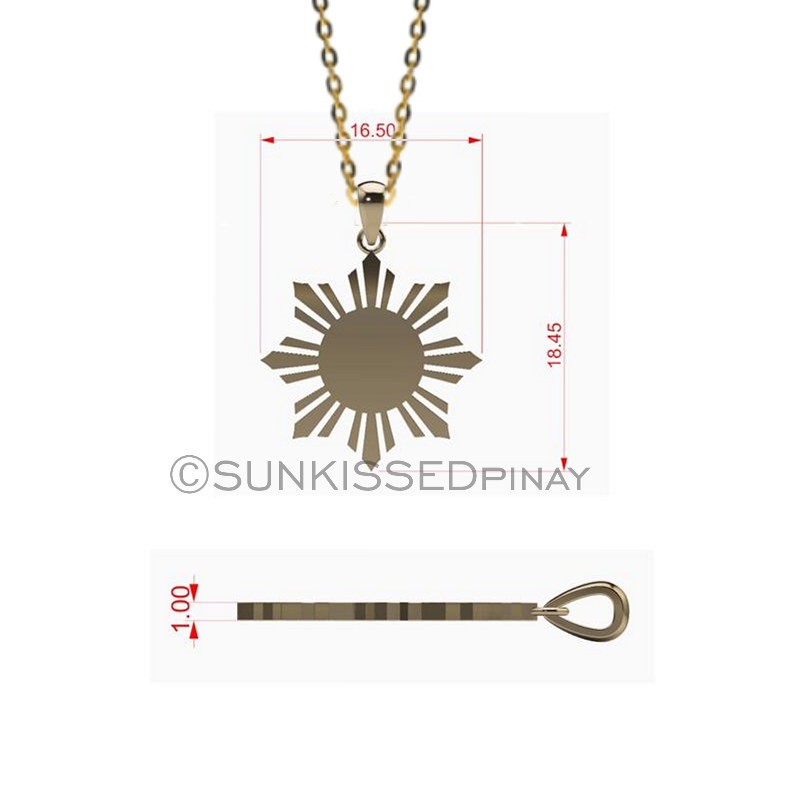 Philippine Sun Necklace