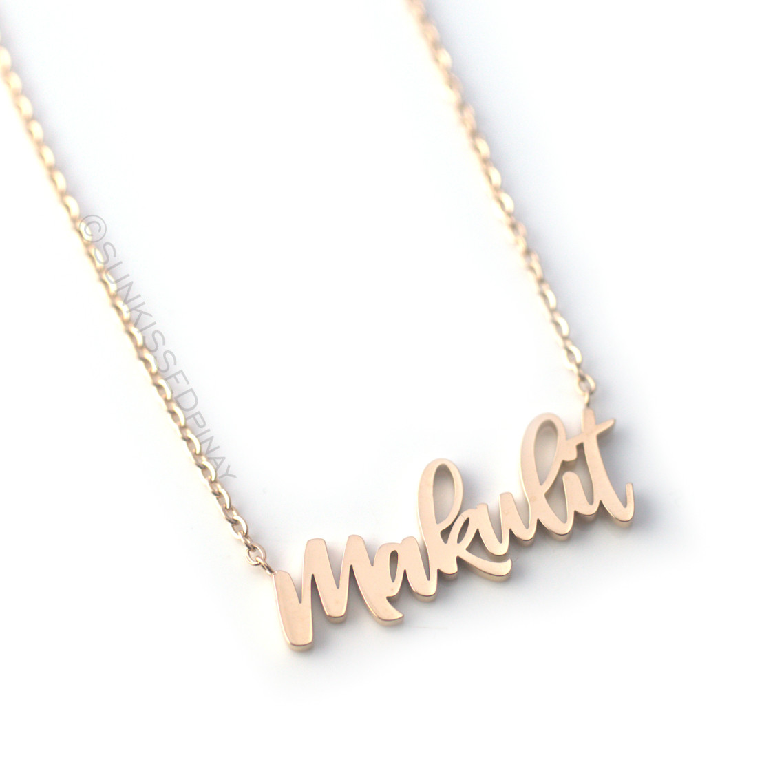 Hometown State Filipino Necklace