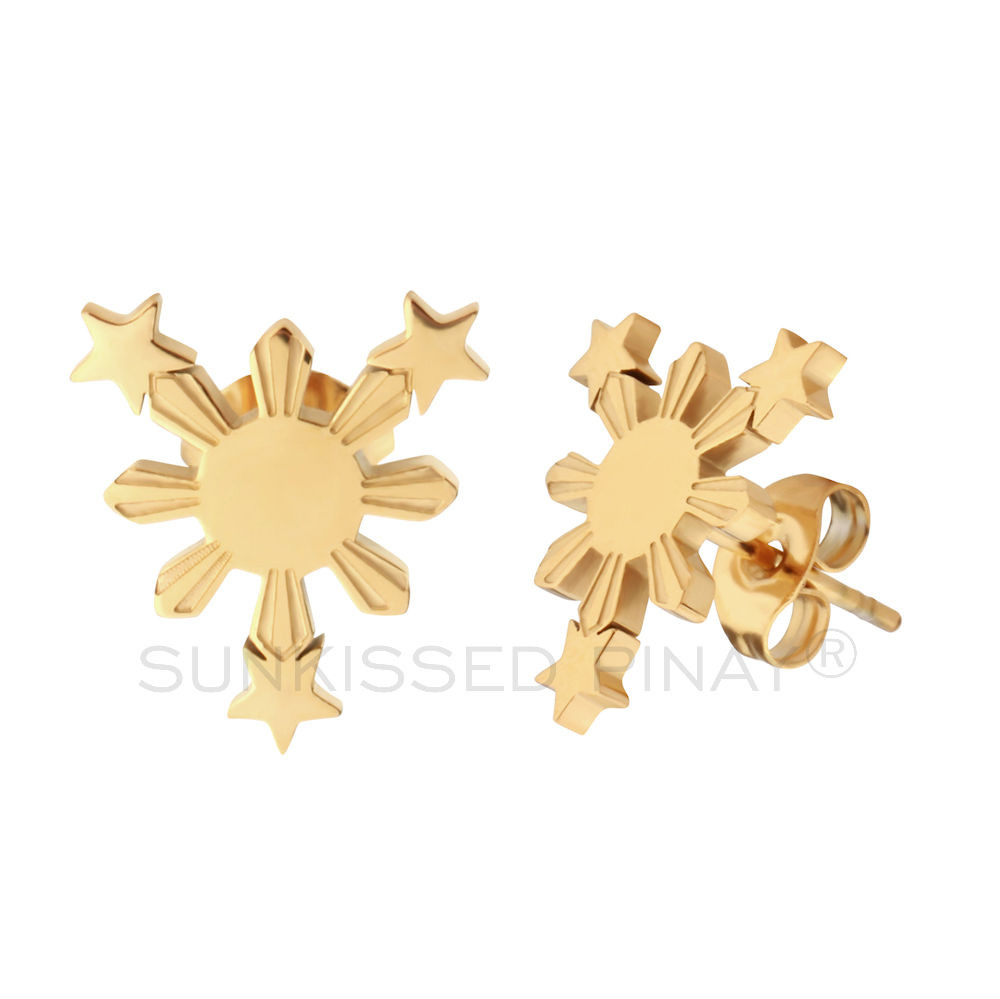 Philippine Sun and 3 Stars enamel pin