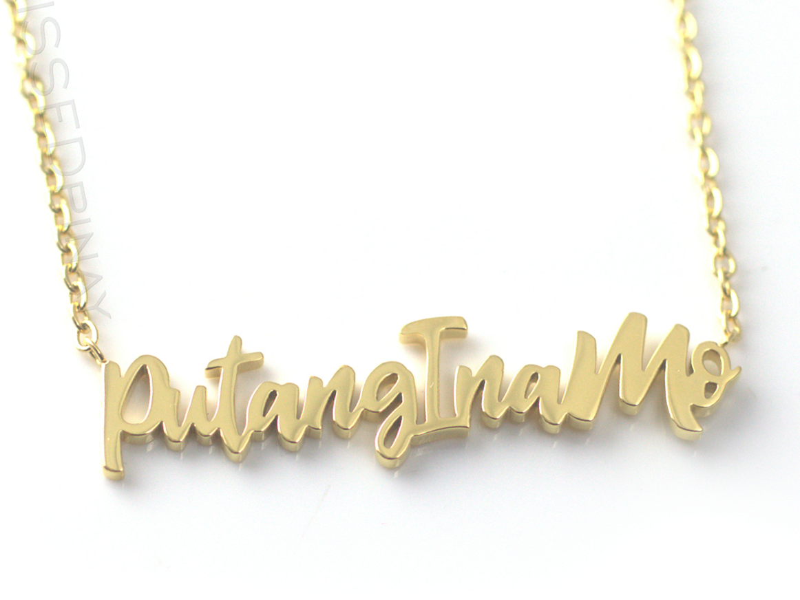 Canada Curse Word Necklaces