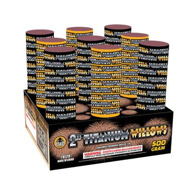 2in Titanium Willows - Killer V Fireworks