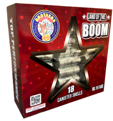 Land of the Boom - 60g Canister Shells - Preorder – Local Pickup December