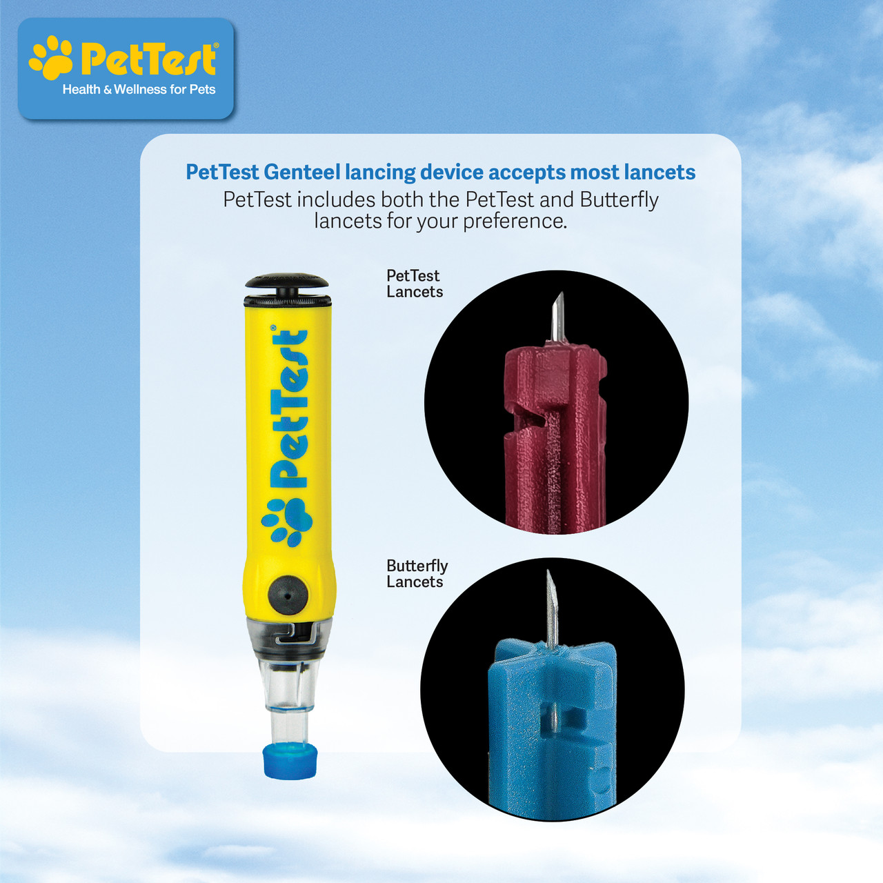 PetTest Genteel Painless Lancing Device (850033879308)