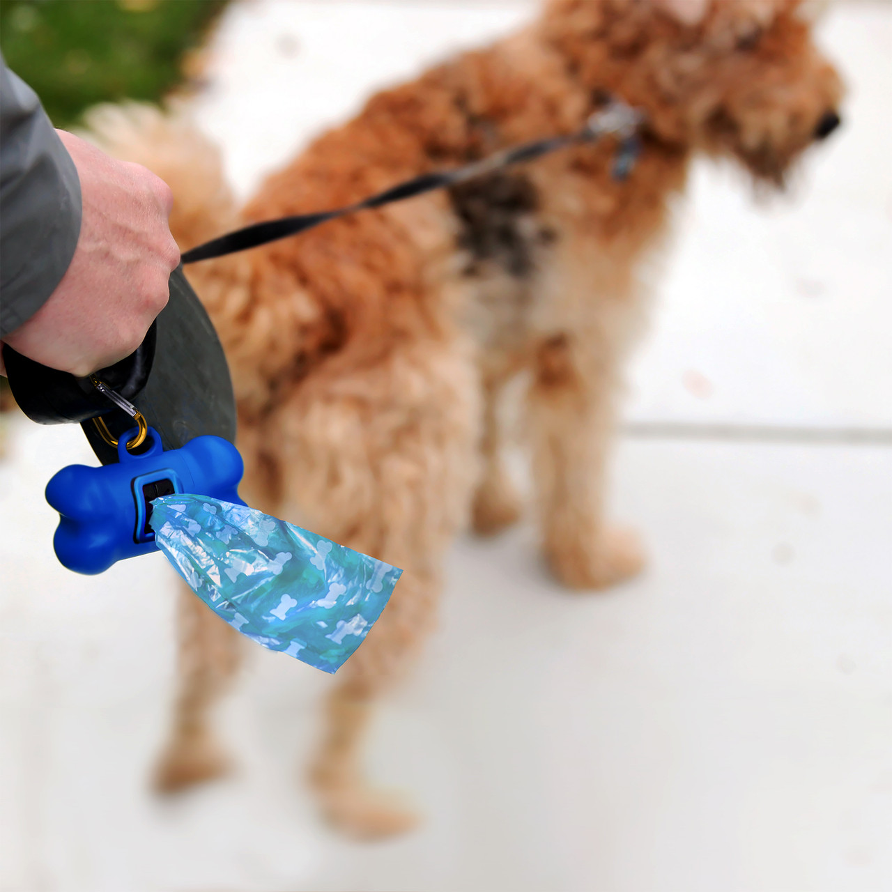 Eco-Friendly Premium Compostable Poop Bags with Dispenser (852982006934)