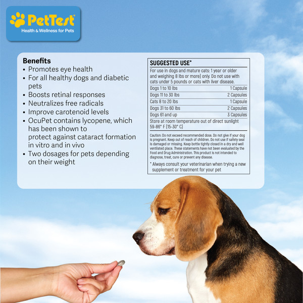 OCUPET Eye Supplement for Medium to Large Dogs (850033879193)