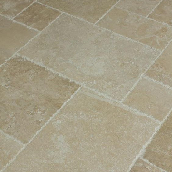 Travertine Opus / French Pattern Tumbled | Tuscany Tiles & Bathrooms