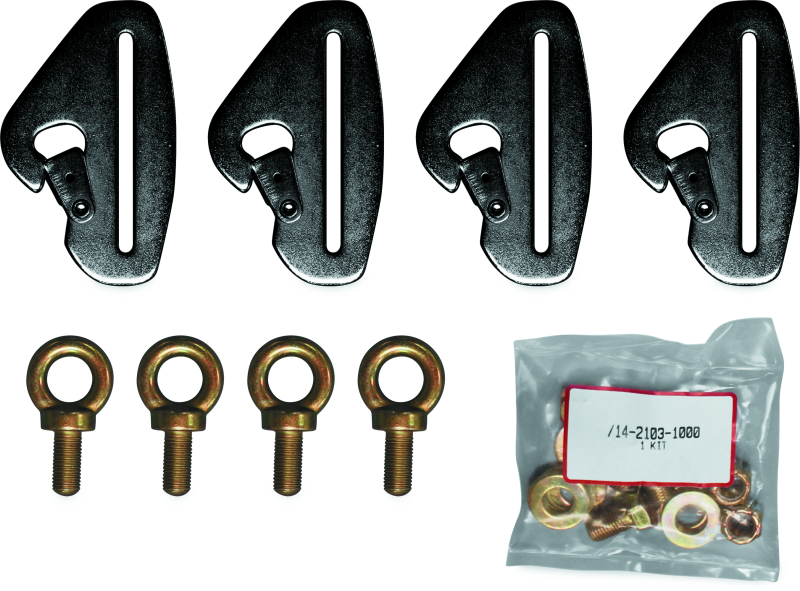 DragonFire Racing Harness Mounting Kit - 521338 - ID Speed Shop