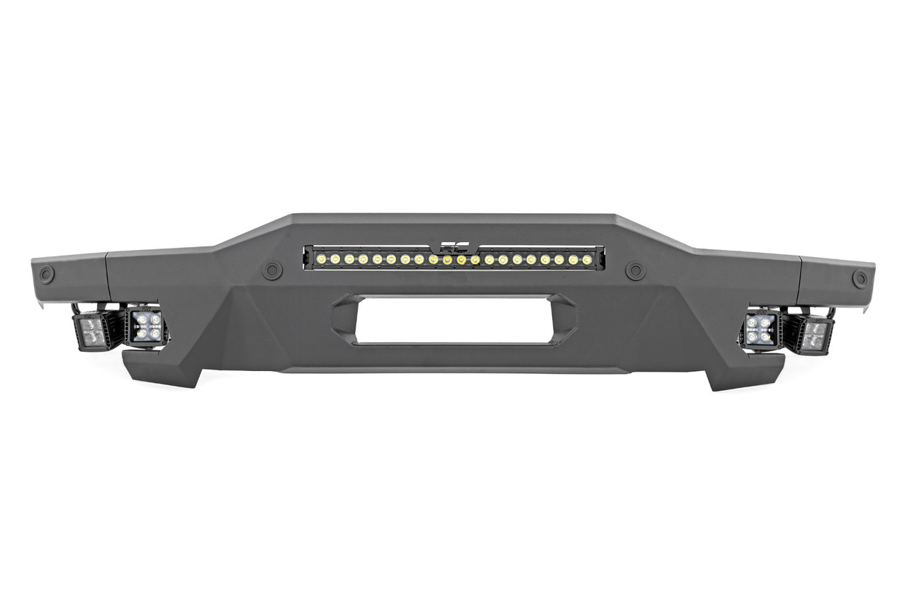 Front Bumper | Modular | Stubby Wings | DRL | Ford Bronco 4WD (2021-2025)