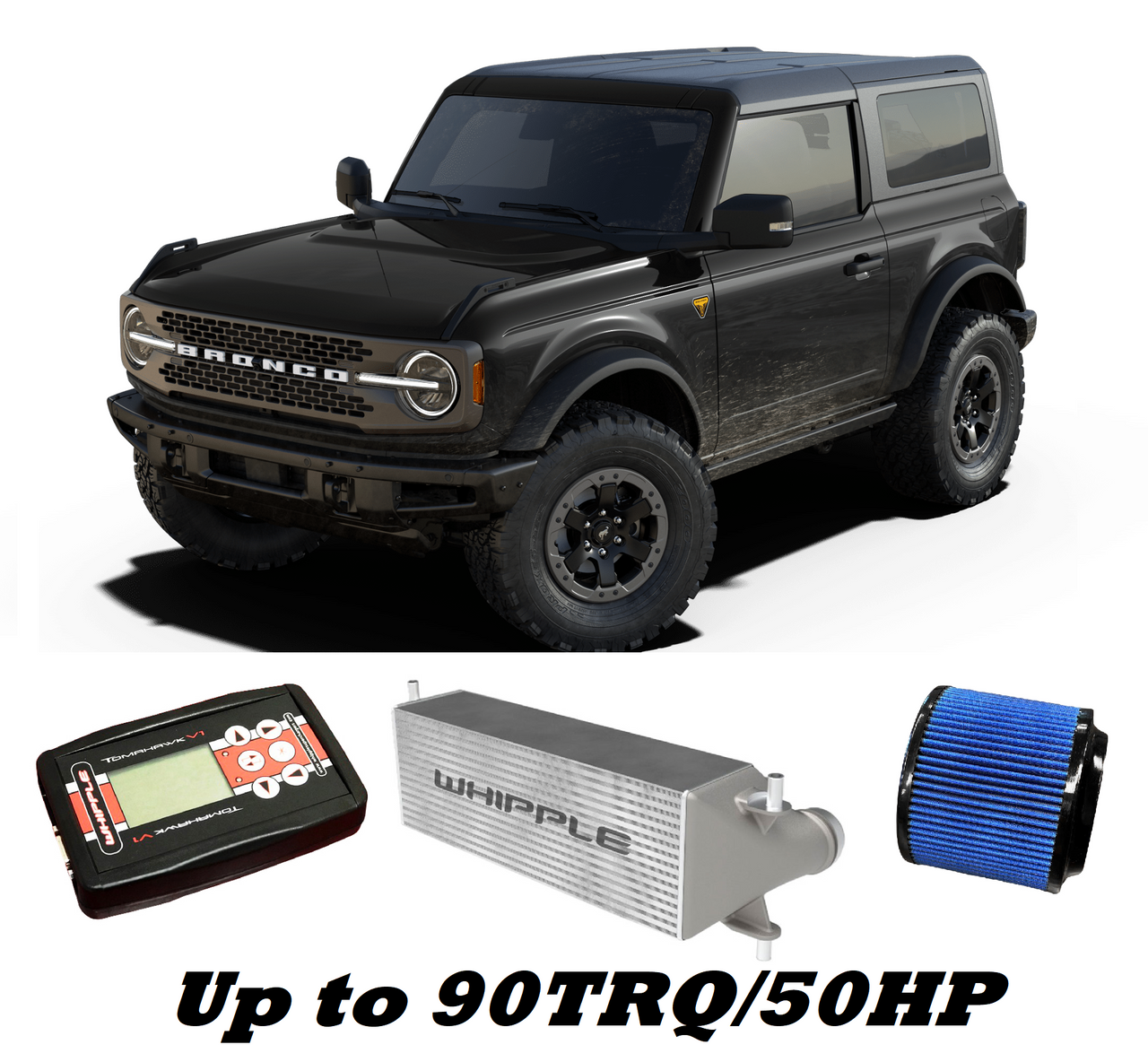 Whipple Supercharger - 2021+ Ford Bronco Stage 1 Kit