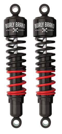 Burly Brand 17-14 Rebel 300/500 Stiletto Shocks 12.5in - Black - B28 ...