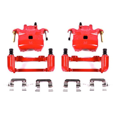 Power Stop 03-05 Infiniti G35 Front Red Calipers w/Brackets - Pair ...