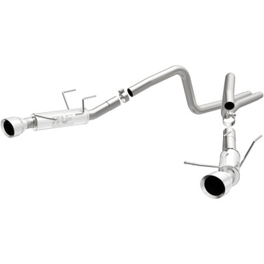 Magnaflow 2014 Ford Mustang V6 3.7L Comp Series Dual Split Rear ...