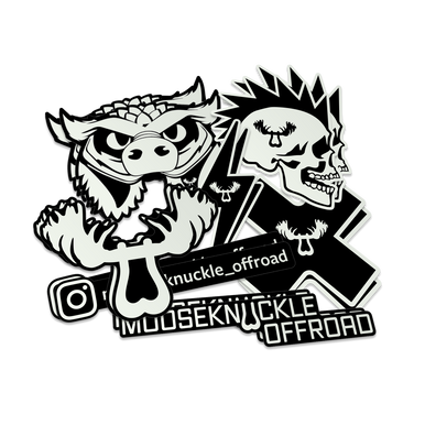 Moose Knuckle Offroad MKO Stickers