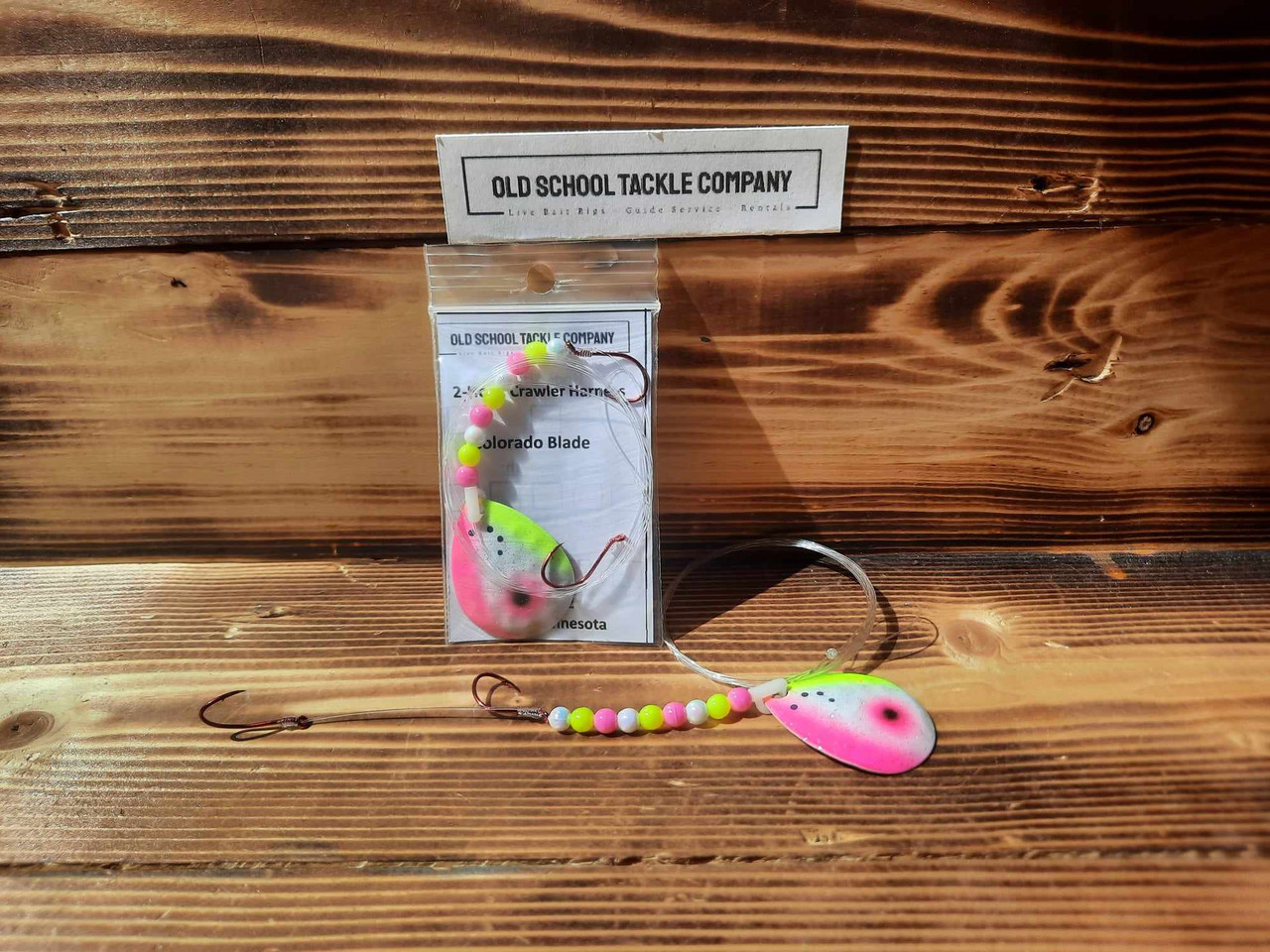 Custom Pink/White/Chartreuse - #5 - 4'/48" - 20lb