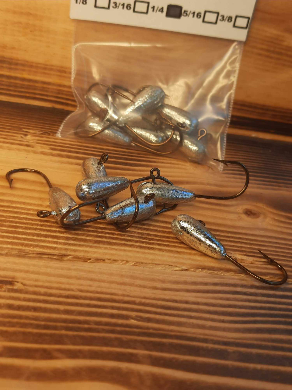 1/4 oz - Taper Tube Jigs - 1/0 Hooks