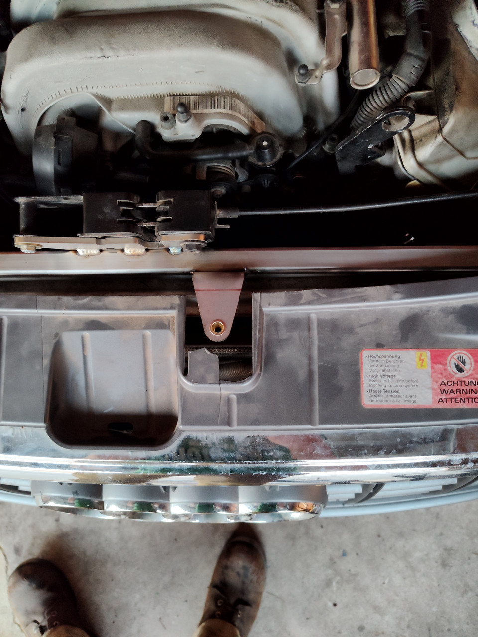 B5 Hood Latch Bracket