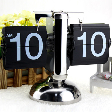 Flip Digital Clock Scale Retro - estockyard
