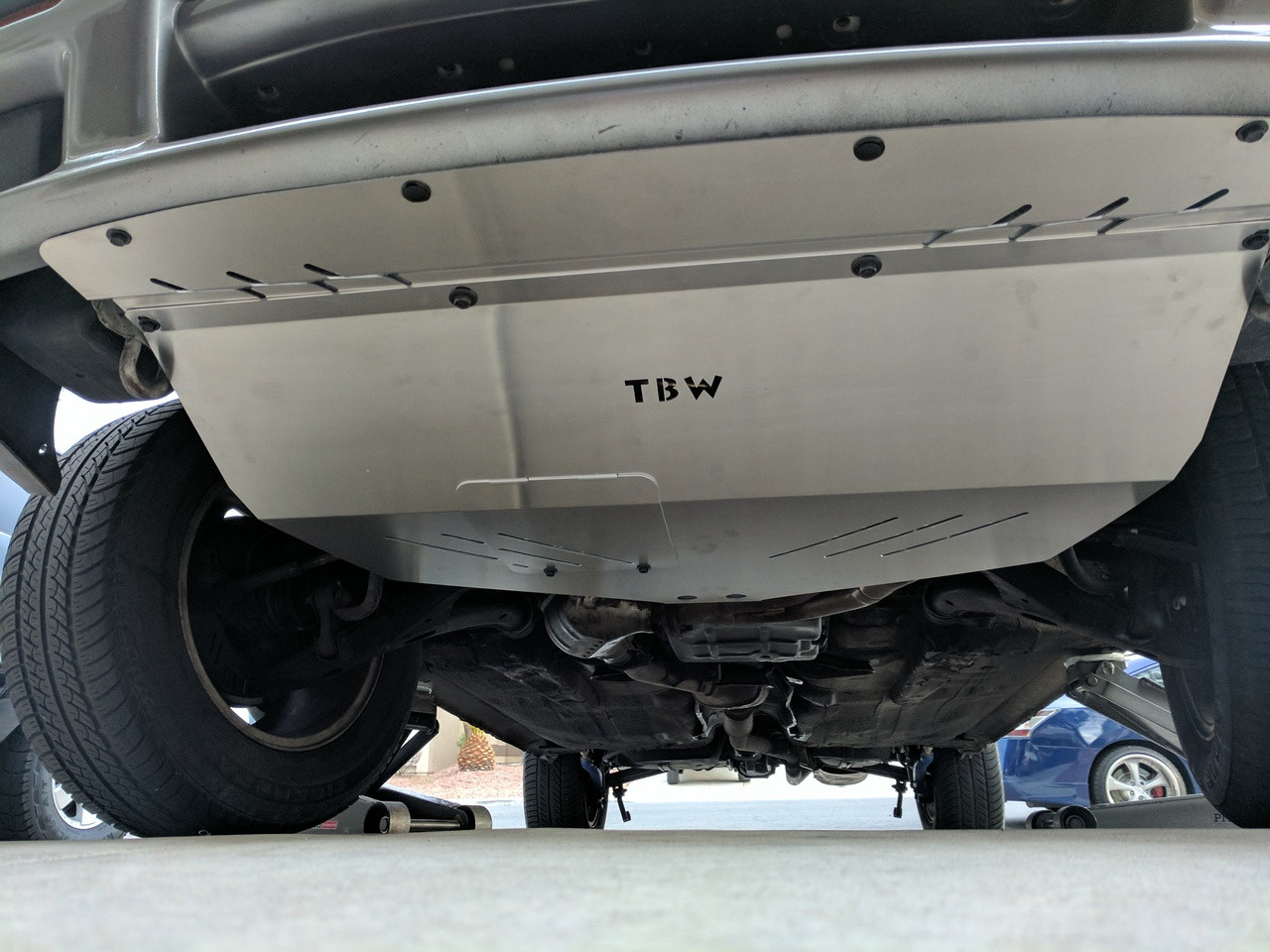 1997-2001 Subaru Impreza GC8 Aluminum Under Tray Skid Plate (SubGC8Engine)