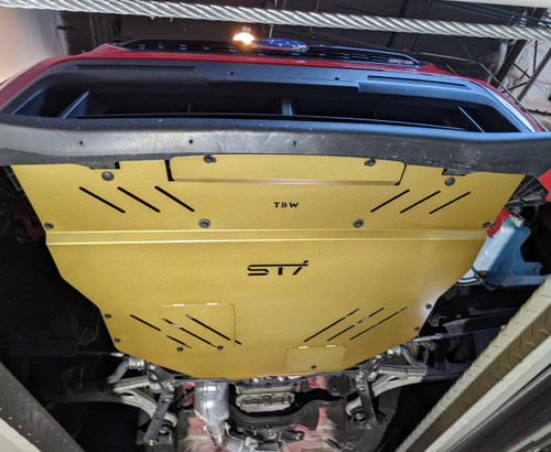 2015+ Subaru STI Aluminum Engine Under Tray Skid Plate for IAG Oil Pan ...