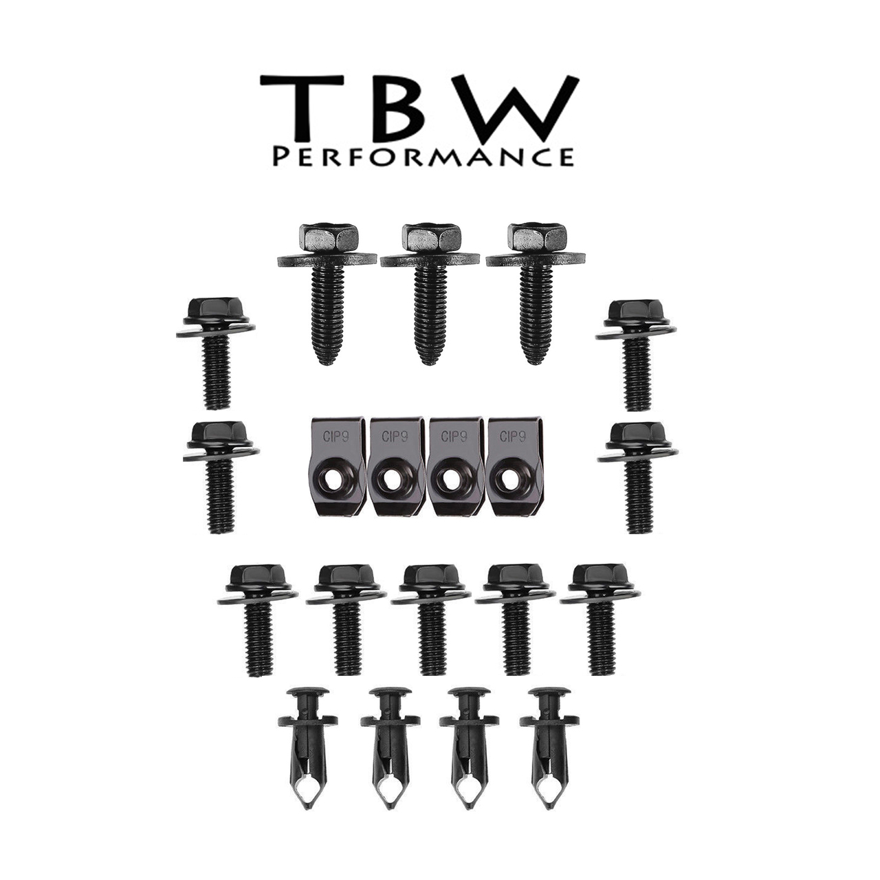 Under Tray Hardware Kit for 15-22 Subaru STI (15STI-HWkit)